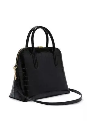 Furla S Atmosfera Dome Croc-effect Leather Tote Bag