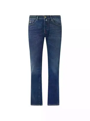 MOORER Straight-leg Jeans - Blue