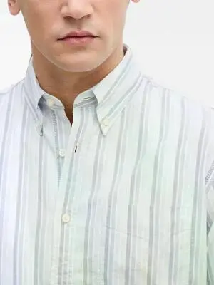 BENETTON Striped Button-down Shirt