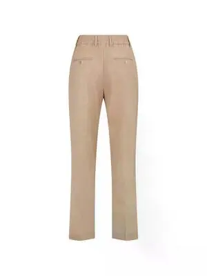 MOORER Antonia High-waisted Drawstring Trousers