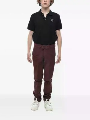 Corneliani Burgundy Slim-fit Trousers