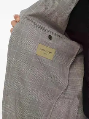 Corneliani Checked Single-breasted Jacket