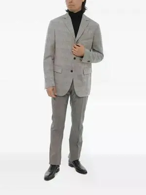Corneliani Checked Single-breasted Jacket