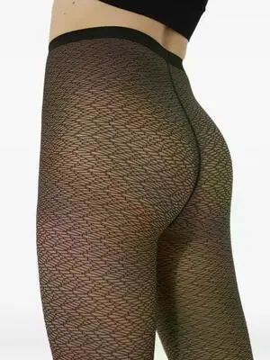 Wolford Wave Geometric-pattern Tights