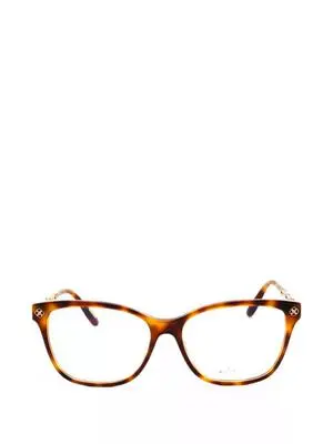 Chopard Square-frame Glasses - Brown