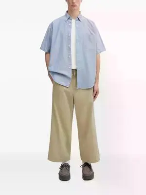 BEAMS Oxford Short-sleeved Shirt