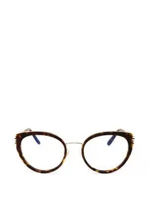 Chopard Cat-eye-frame Glasses - Gold