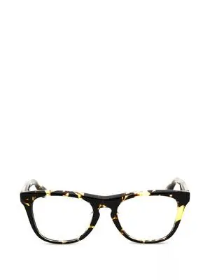 Burberry Square Frame Eyeglasses - Brown
