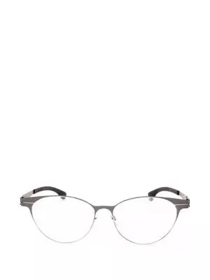 IC! BERLIN Bossanova Oval-frame Glasses - Grey