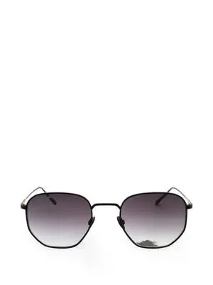 Lacoste Geometric-frame Sunglasses - Black