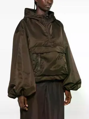 Cecilie Bahnsen Hooded Balloon Sleeve Jacket