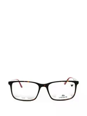 Lacoste Rectangle-frame Glasses - Brown