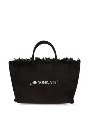 HINNOMINATE Large Fringe-trim Tote Bag - Black