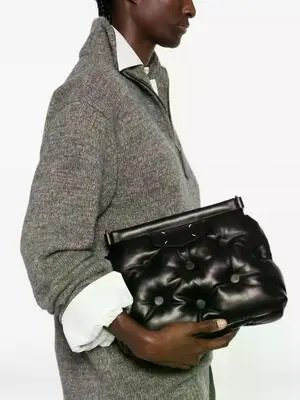 MAISON MARGIELA Glam Slam Clutch Bag - Black