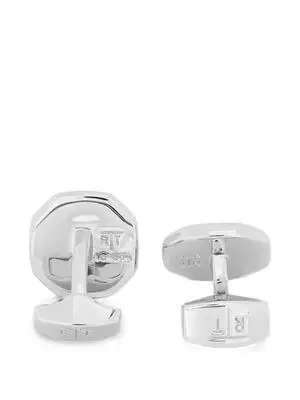 Tateossian Octagonal Semi-precious Stone Cufflinks - Silver