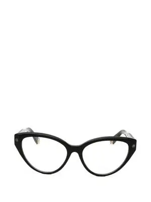 Philipp Plein Cat-eye Glasses - Black