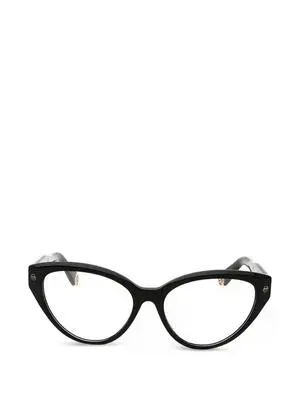 Philipp Plein Cat Eye Glasses - Black