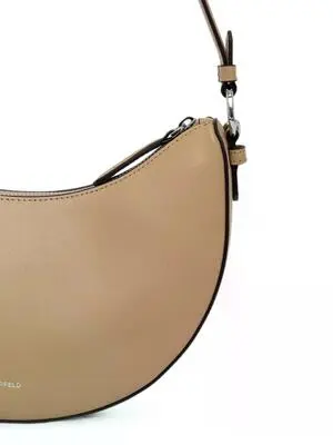 Karl Lagerfeld Chain-link Logo Plaque Shoulder Bag