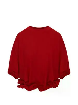 SEEN USERS Twombly Bloom Ruffled T-shirt