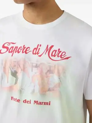 MC2 SAINT BARTH Graphic-print Crew-neck T-shirt