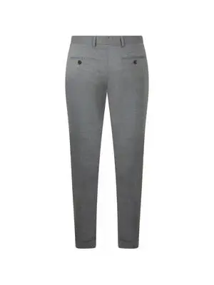 MOORER Slim-fit Pleated Trousers