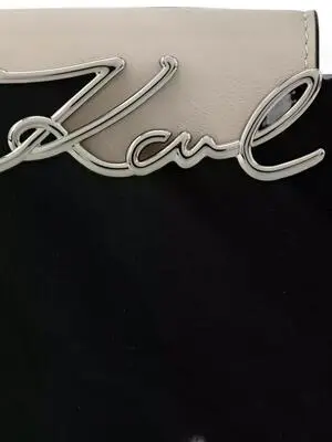 Karl Lagerfeld Karl Signature Logo-plaque Mini Shoulder Bag