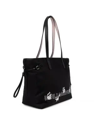Karl Lagerfeld Logo-print Tote Bag