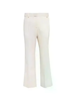 Altuzarra Pressed-crease Tailored Trousers - White