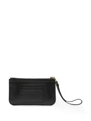 LANCEL Origami Logo-print Clutch Bag