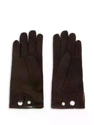 MOORER Press-stud Gloves - Brown