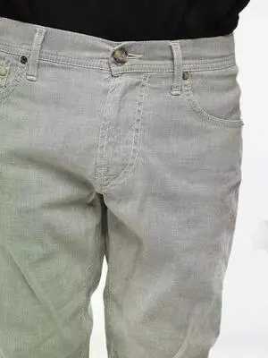 Corneliani Ribbed Five-pocket Trousers