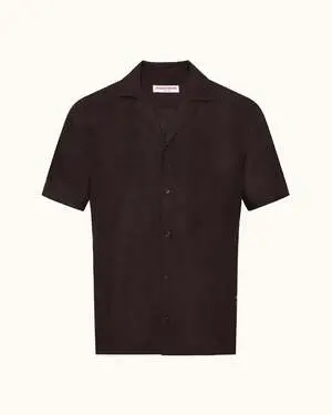 Orlebar Brown Relaxed Open-weave Cotton Shirt