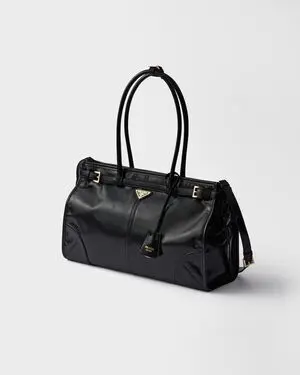 Prada Bonnie Large Leather Handbag