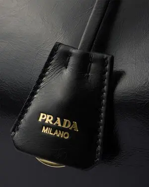 Prada Bonnie Large Leather Handbag