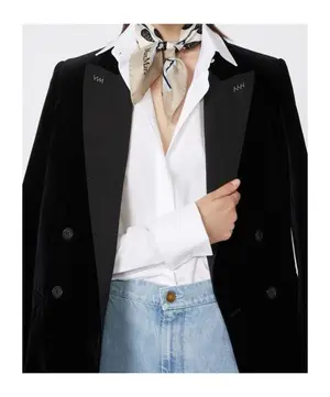 Max Mara Printed Silk Twill Foulard