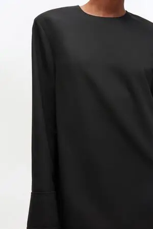 GANNI Circle Collar Dress