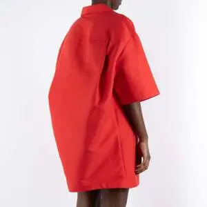Marni Oversized Embroidered Cotton Mini Dress