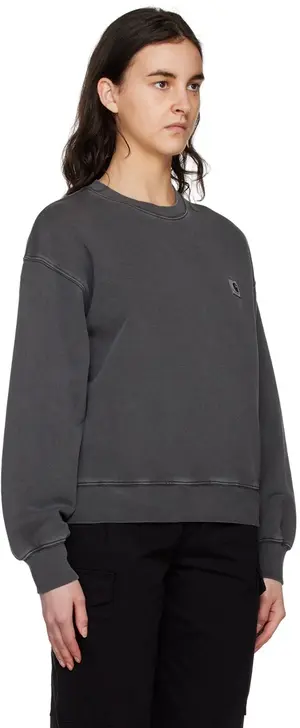 Carhartt Wip Logo Patch Crewneck Sweatshirt