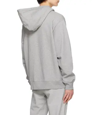 Maison Kitsuné Logo Print Cotton Hoodie