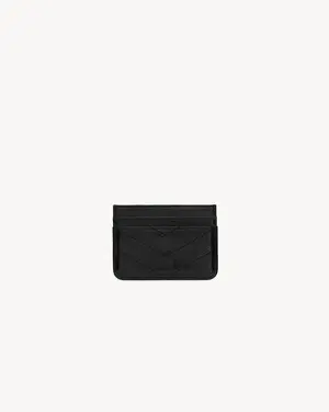 Saint Laurent Niki Quilted Card Holder Wallet