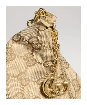 Gucci Lady Lunetta Chain Medium Shoulder Bag - Sand/brown