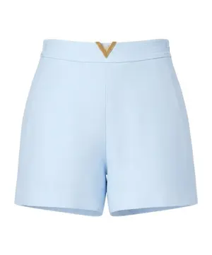 Valentino Garavani Logo Shorts - Blue