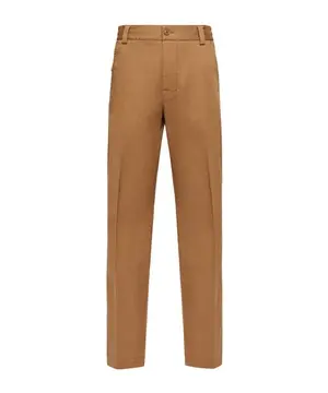 Moncler Tailored Cotton Pants - Camel