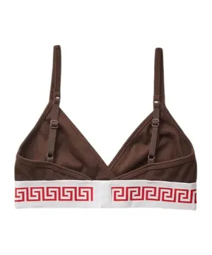 Versace Ribbed Jersey Bralette
