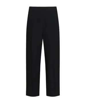 Marni Wool Blend Trousers With Symbol - Black