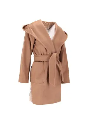 Max Mara Long-sleeved Wrap Coat - No