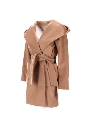 Max Mara Long-sleeved Wrap Coat - No