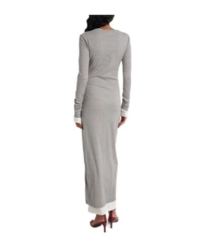 JIL SANDER Cotton Jersey Maxi Dress