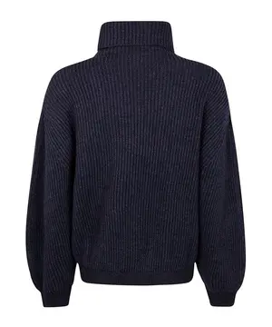 SEMICOUTURE Oversized Turtleneck Sweater