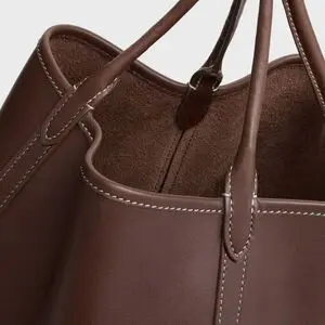 Celine Small Drop Bucket Bag In Calfskin